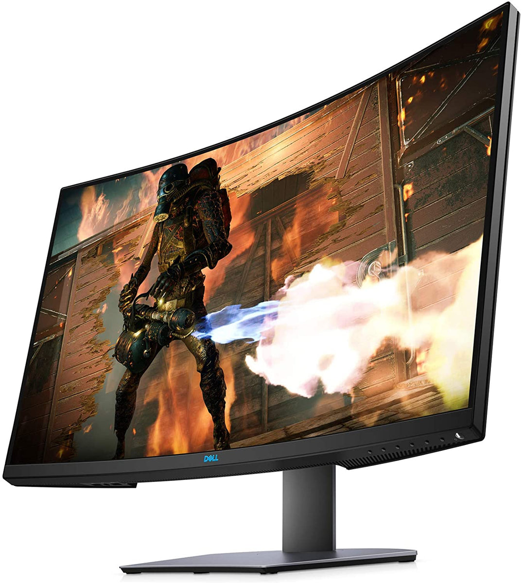 [Grade-A Refurbished] Dell S3220DGF Curved 32" QHD Gaming Monitor ...
